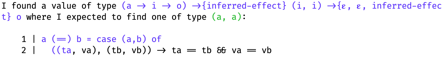 Misleading error message when defining an infix function wrong. · Issue ...