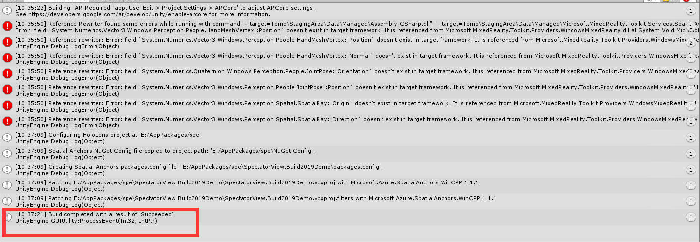 Build2019Demo项目发布 · Issue #191 · microsoft/MixedReality-SpectatorView · GitHub