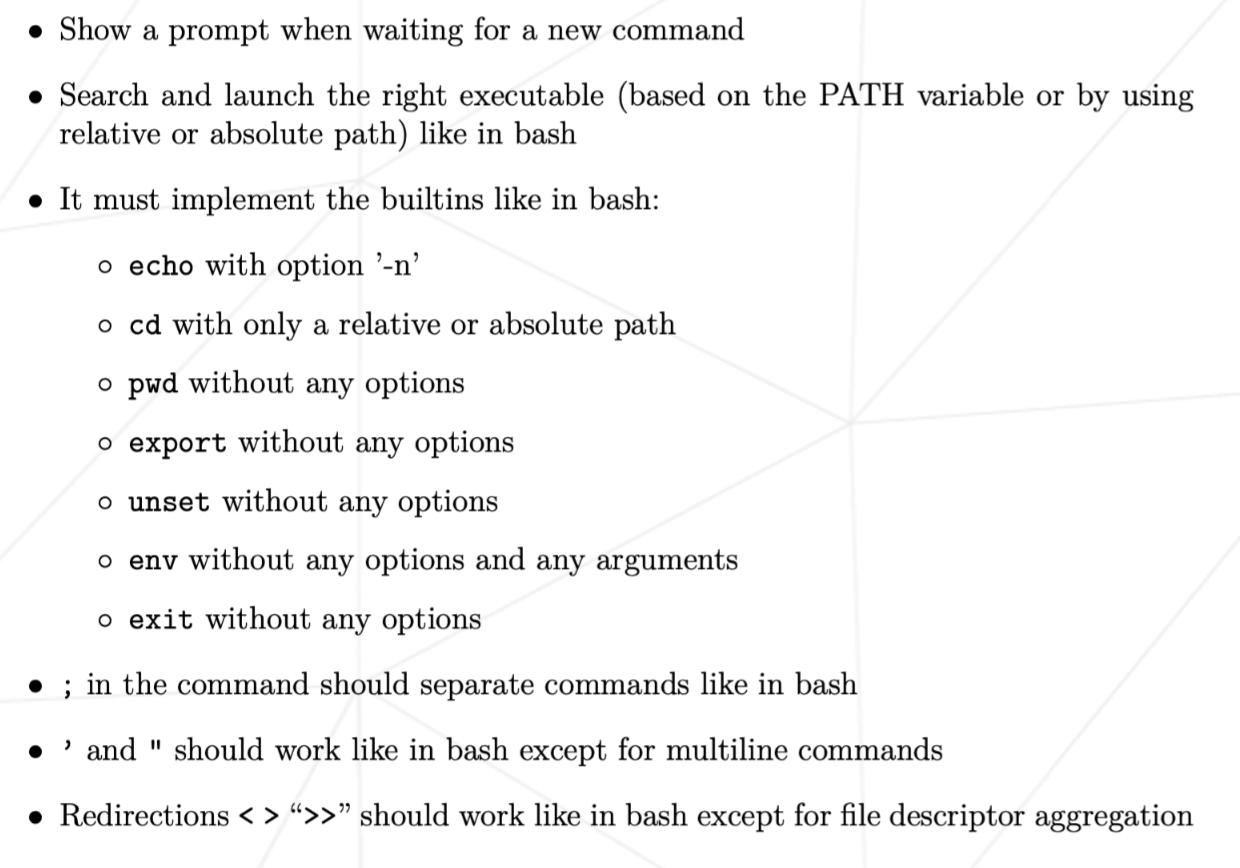GitHub - ViktorVlasov/minishell