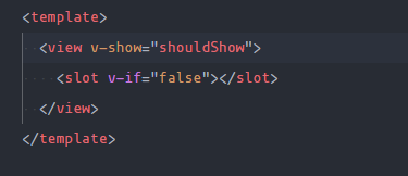 vue3项目中 slot 使用 v-if 判断为 false 的时候，子组件不显示，但是子组件中代码依旧执行了 · Issue #4091 · dcloudio/uni-app · GitHub