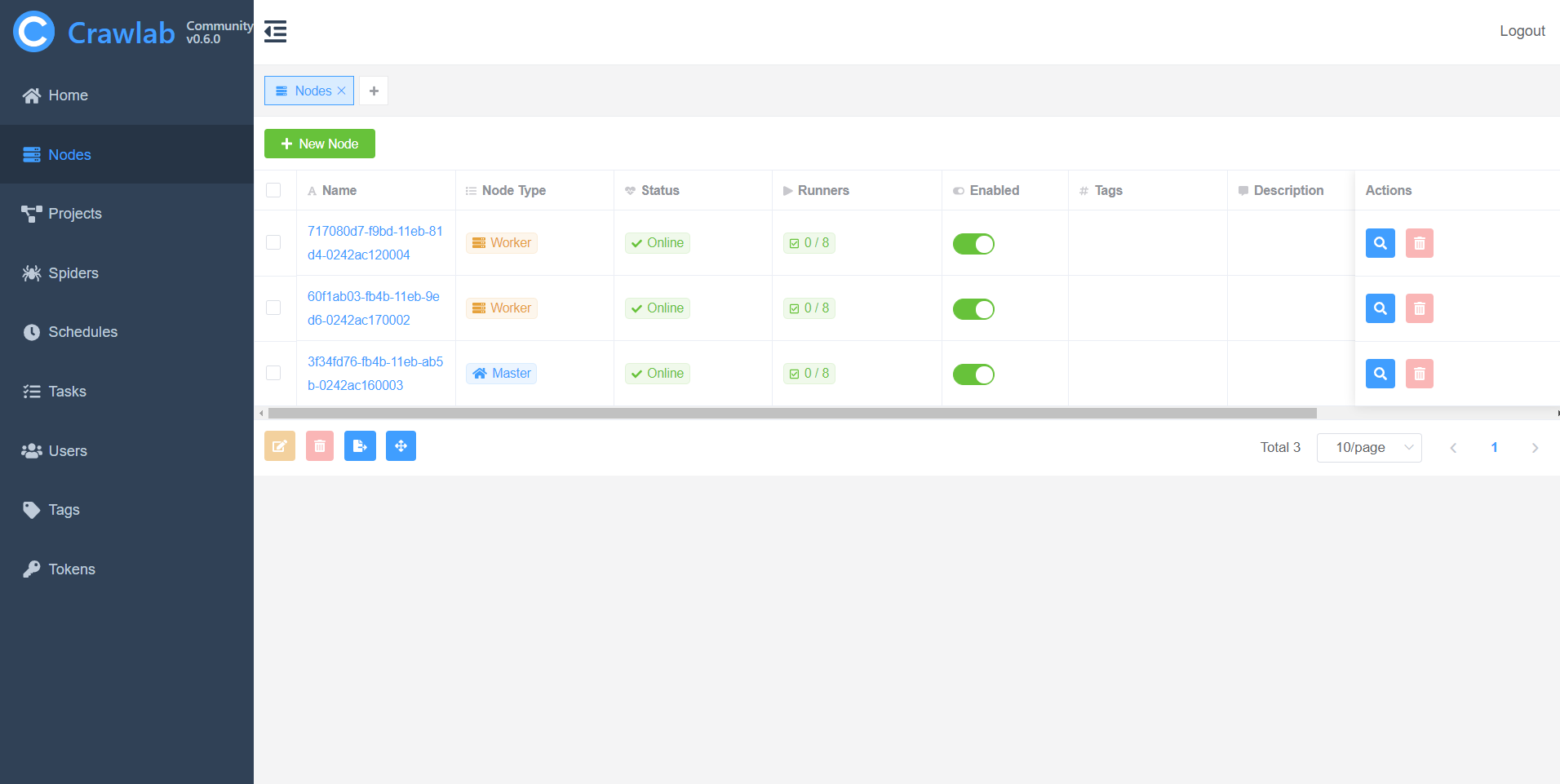 最新master的代码，不能正常通过docker启动 · Issue #997 · crawlab-team/crawlab · GitHub