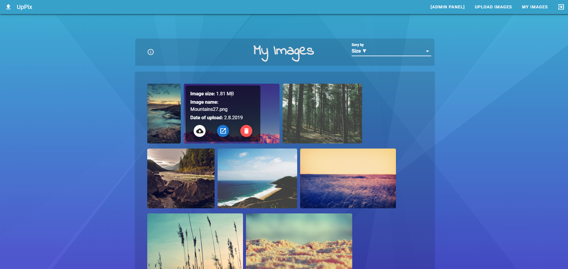 GitHub - srdjag/UpPix: Image hosting platform created with Nuxt.js, Vuetify and Firebase.