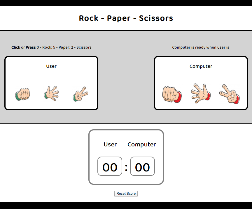 GitHub - naamnamm/rock-paper-scissors: Third project