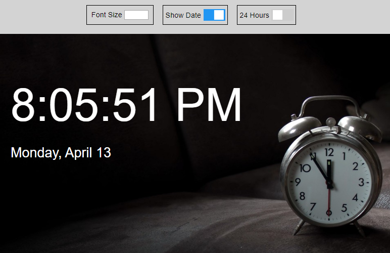 GitHub - naamnamm/digital-clock-app: digital clock app