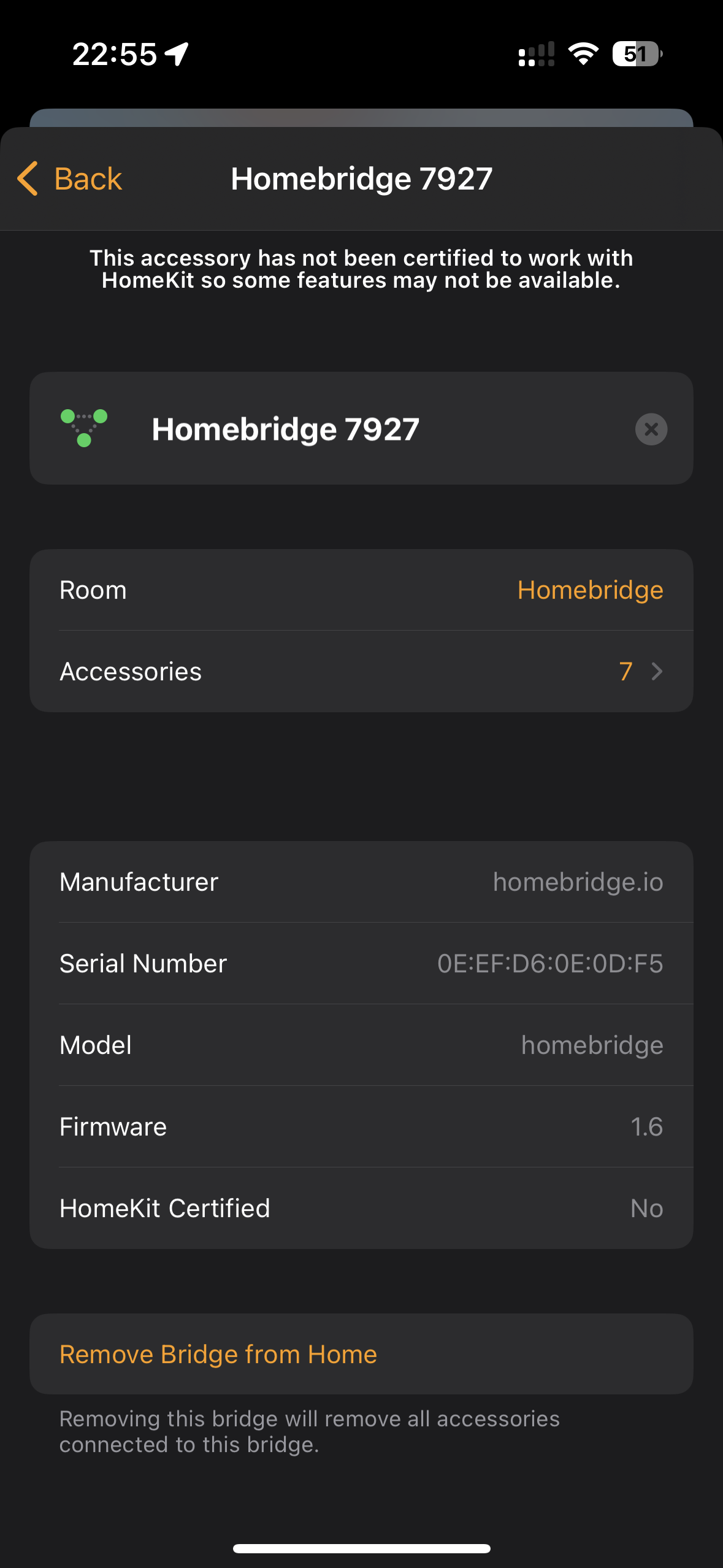 Devices reporting as No Response in Homekit · Issue #3335 · homebridge/homebridge · GitHub