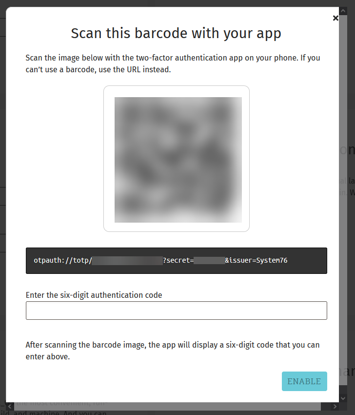 Add System76 · Issue #6940 · 2factorauth/twofactorauth · GitHub