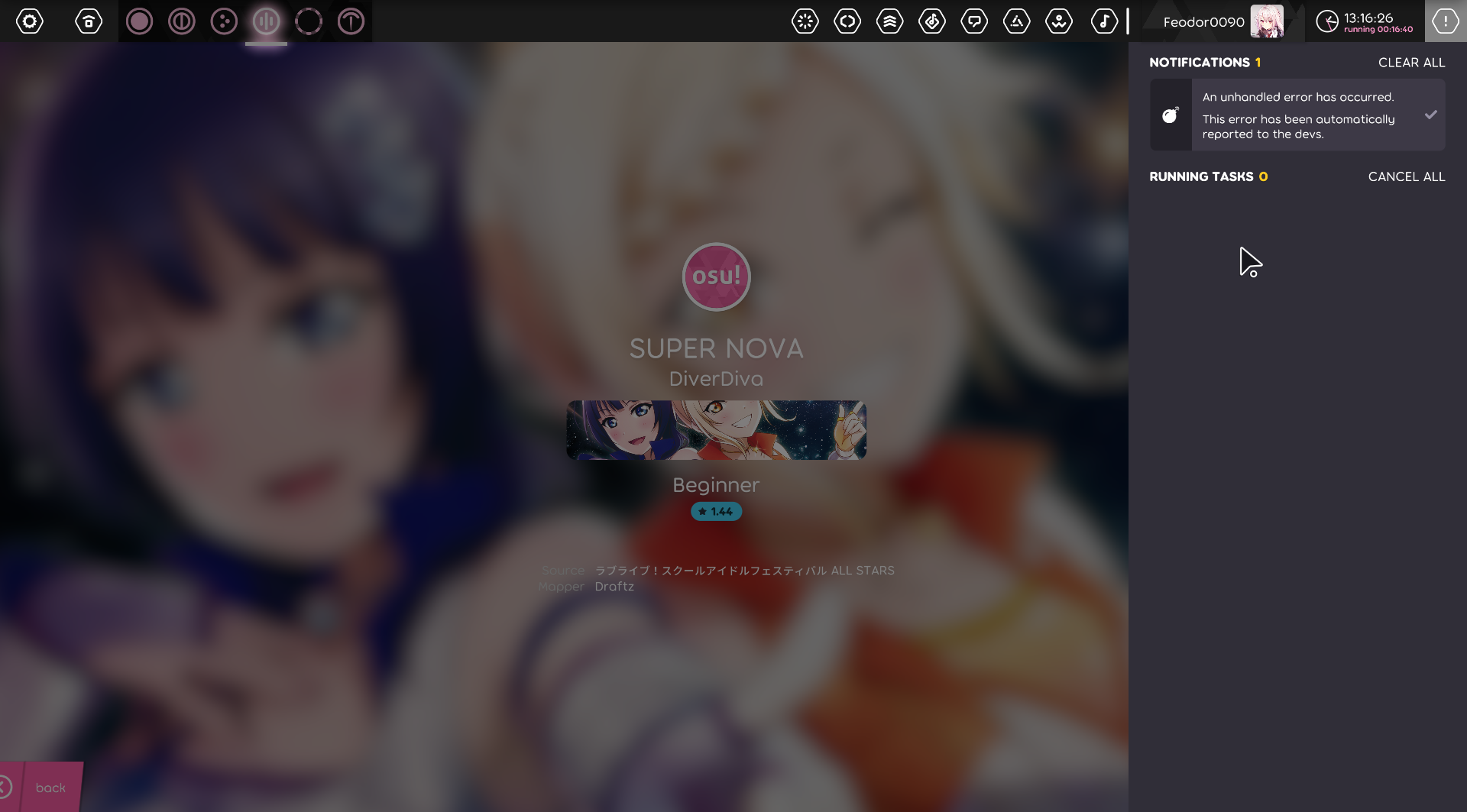 Unhandled exception from `SubmittingPlayer` · Issue #20561 · ppy/osu · GitHub