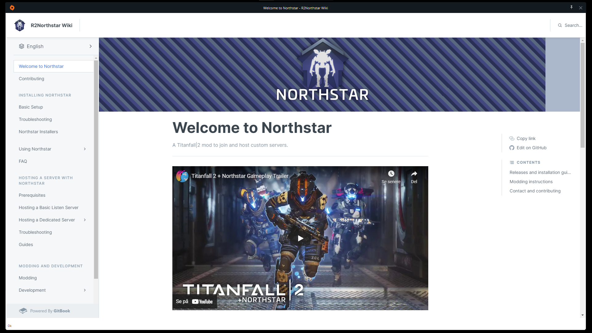 Open the Wiki as a tab in your browser instead of the origin browser · Issue #245 · R2Northstar ...
