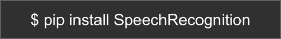 GitHub - Chiranth9844/SPEECH-RECOGNITION: Python Mini Project