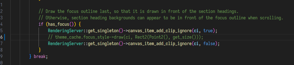 Draw issue with focus in UI elements (Compatibility renderer) · Issue #74115 · godotengine/godot ...
