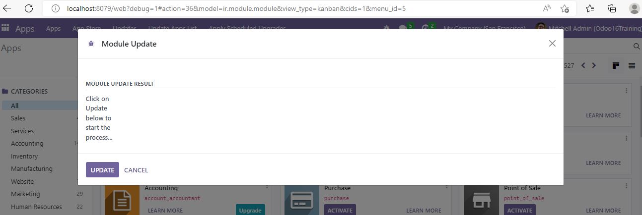Module Update UI Layout Breaks · Issue #103826 · odoo/odoo · GitHub