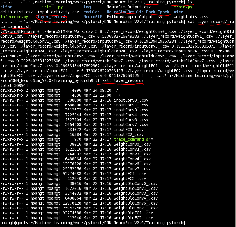 Simulation got stuct with default configuration · Issue #1 · neurosim/DNN_NeuroSim_V2.0 · GitHub