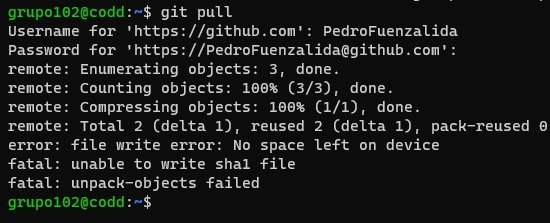 El Servidor No Me Permite Hacer Git Pull · Issue 305 · Iic2413syllabus 2021 1 · Github