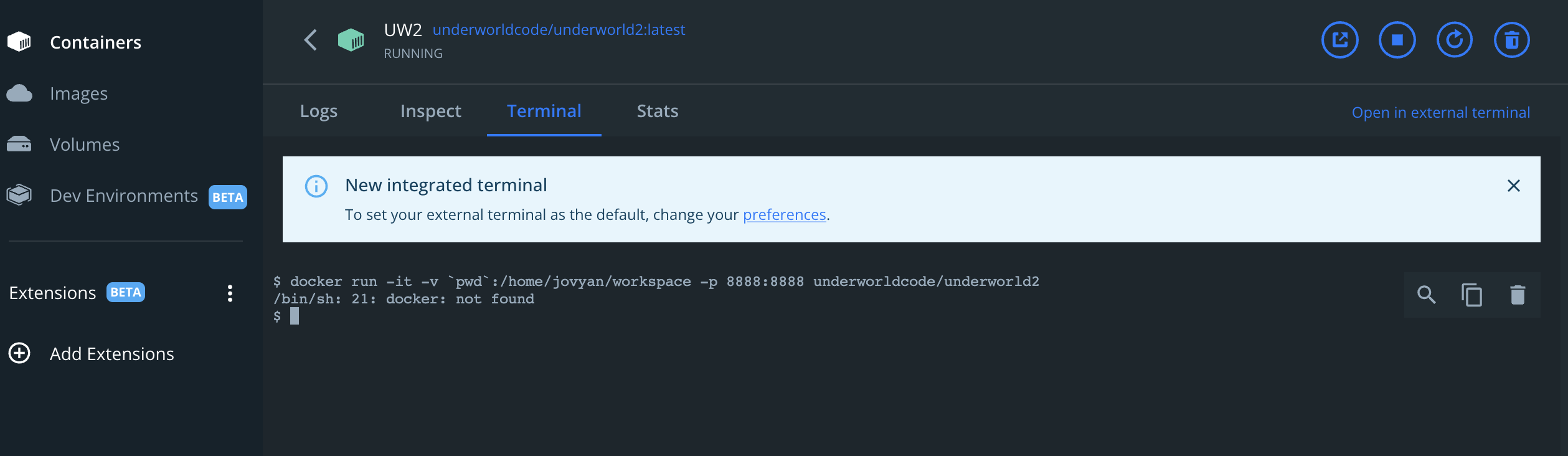 Try to change my workspace directory to local folder · Issue #647 · underworldcode/underworld2 ...