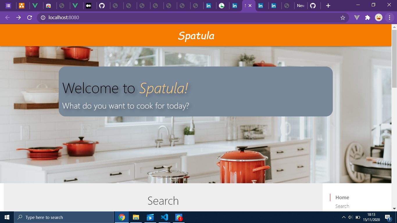 GitHub - chnd-ktvn/Spatula: A simple dinamic web app for showing receipes from Spoonacular API ...