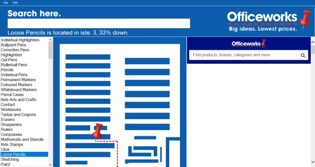 GitHub - mattcoulter7/Officeworks-Product-Locator