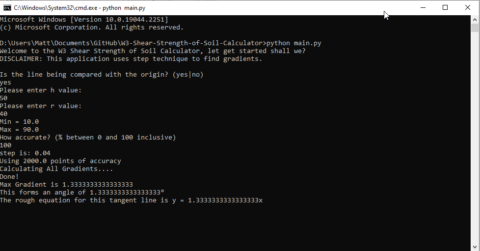 GitHub - mattcoulter7/W3-Shear-Strength-of-Soil-Calculator