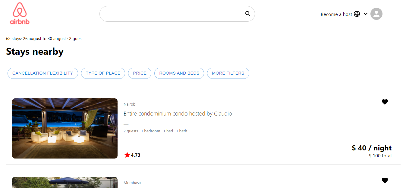 GitHub - valentinewabwire/airbnb-clone