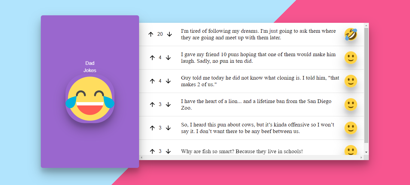 Github Valentinewabwiredad Jokes React Dad Jokes React 