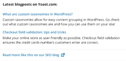 Create a WordpressFeed component · Issue #268 · Yoast/yoast-components · GitHub