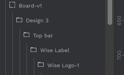 bug: Scrollbars coversthe layer expand caret · Issue #2541 · penpot/penpot · GitHub