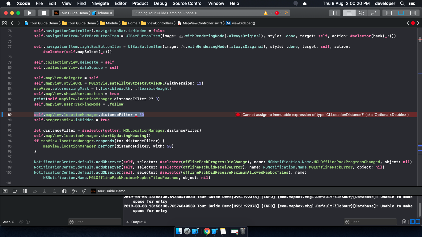[iOS]CLLocationManager is override by MGLLocationManager · Issue #15339 · mapbox/mapbox-gl ...
