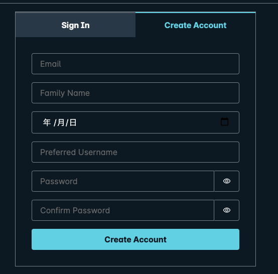 Signup And Sign In Item Cusimization Does Not Work With Amplify Authenticator Vues