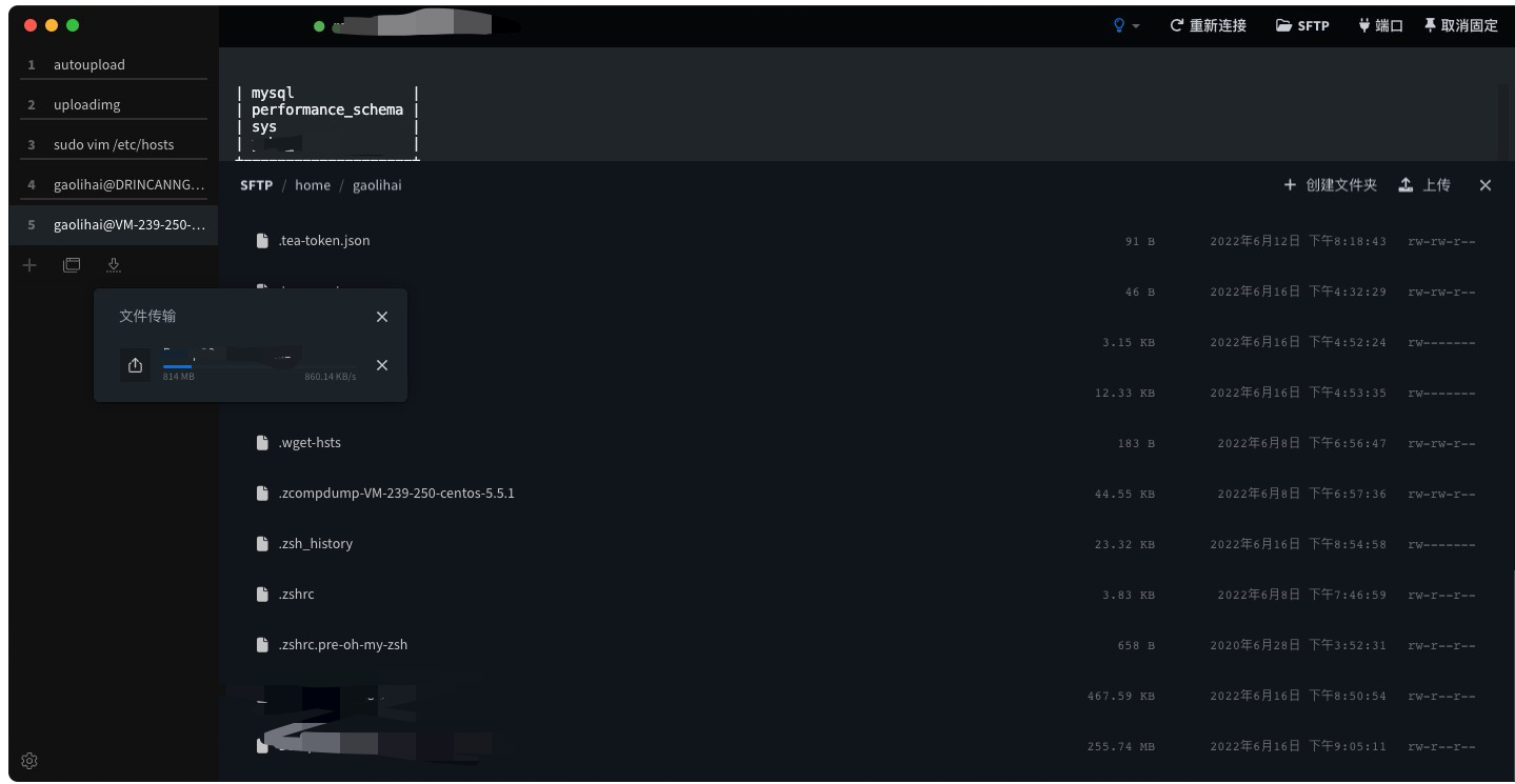 bug: File transfer window of sftp disappears unexpectedly. · Issue #6621 · Eugeny/tabby · GitHub