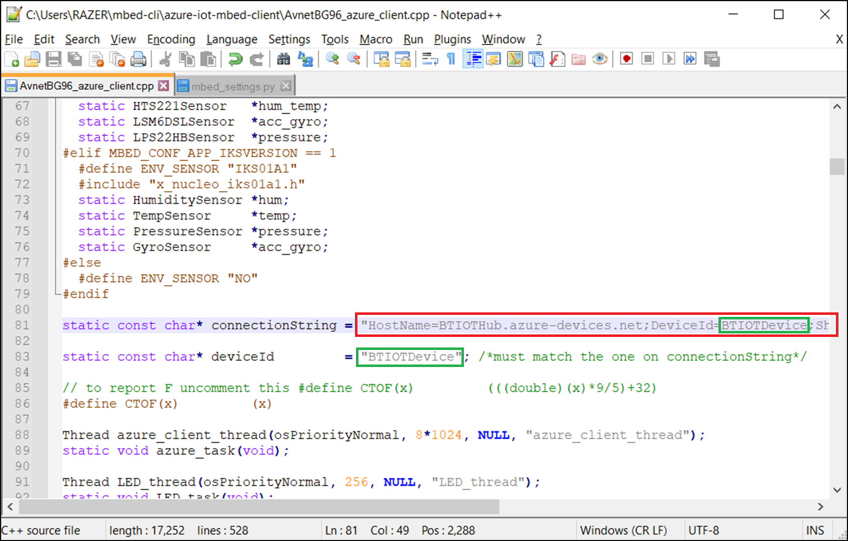 GitHub - briantan050/Telus-IoT-Starter-Kit-Walkthrough-Part-1