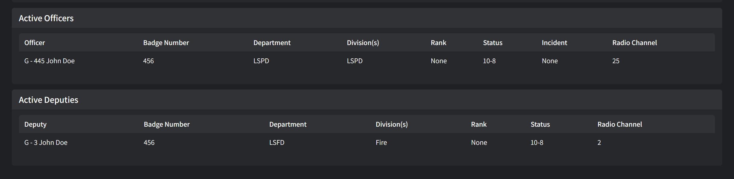 Channel management on the dispatch portal · Issue #441 · SnailyCAD/snaily-cadv4 · GitHub