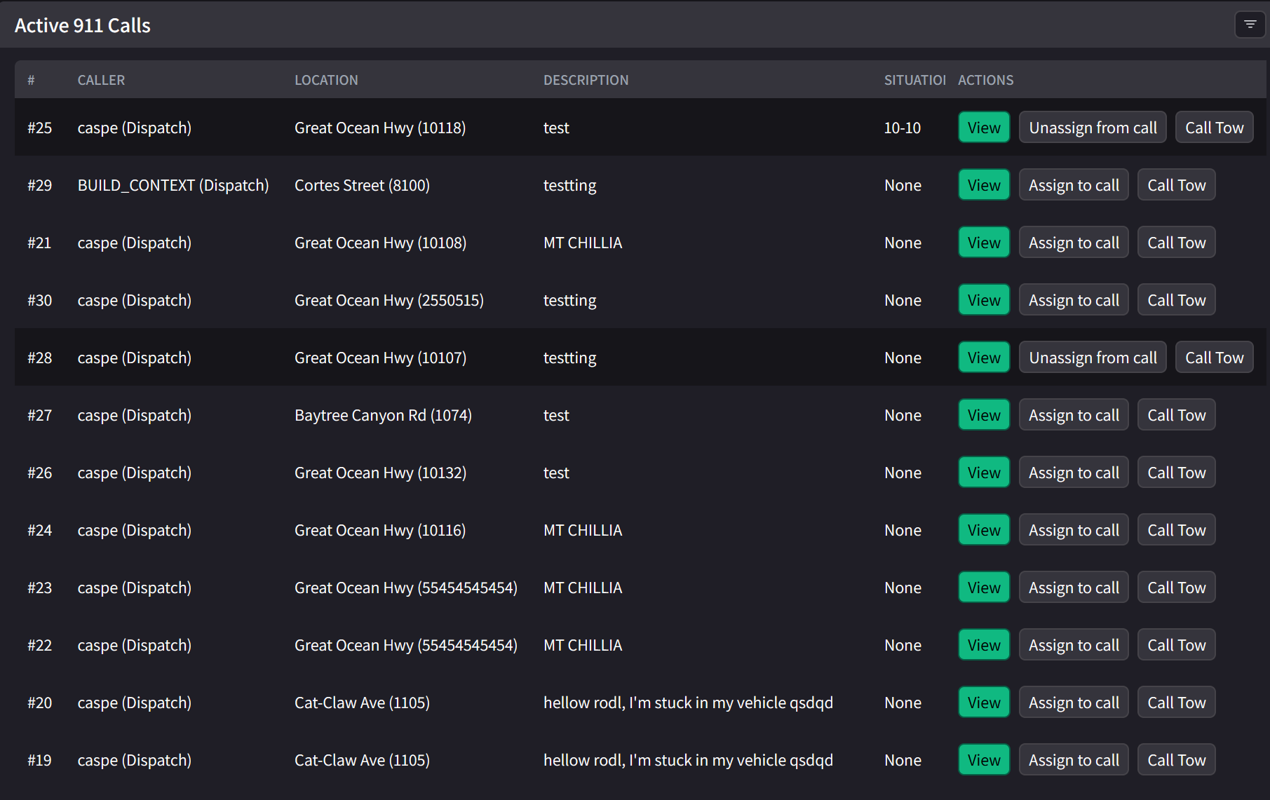 CAD Incident TTS Updates - Alert units assigned on call with ...