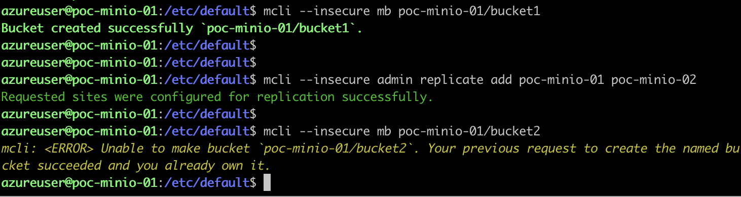 Site replicate not success · minio minio · Discussion #15101 · GitHub