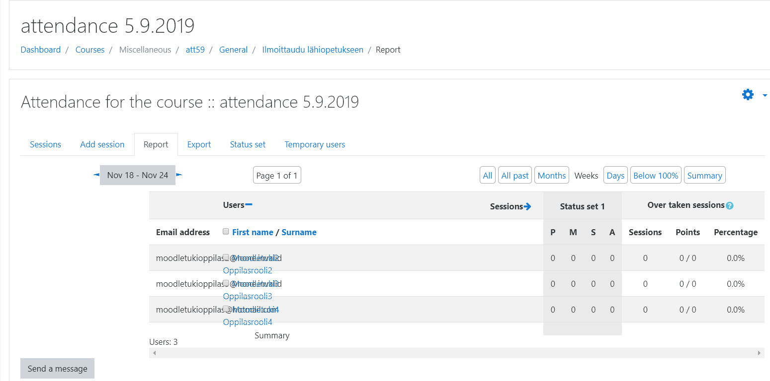 Report page doesn't work properly with Clean and Boost themes · Issue #443 · danmarsden/moodle ...