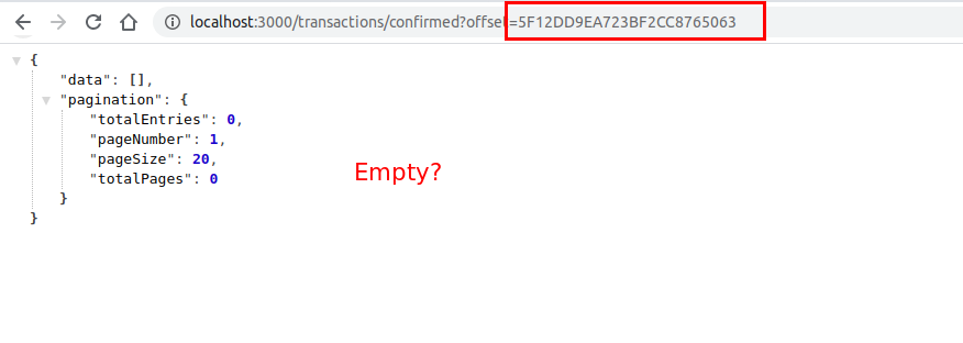 Offset returning empty pages · Issue #420 · symbol/catapult-rest · GitHub