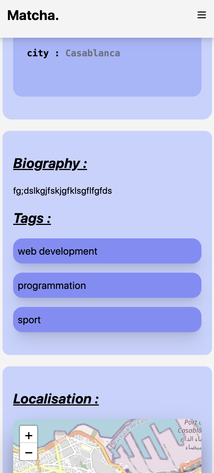 GitHub - hiantrin/matcha