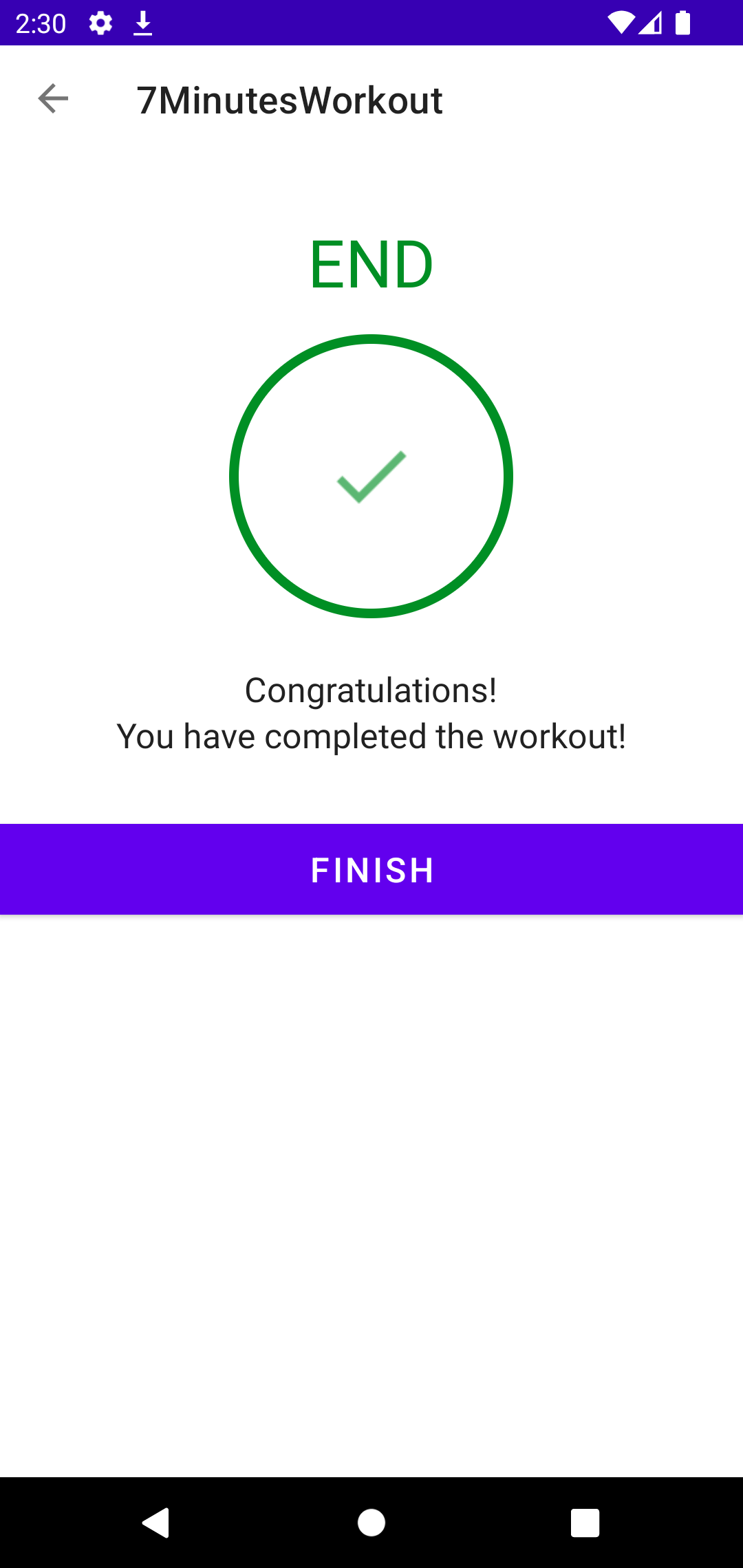 GitHub - darshansatra1/7-Minutes-Workout: The 7-Minute Workout Android ...
