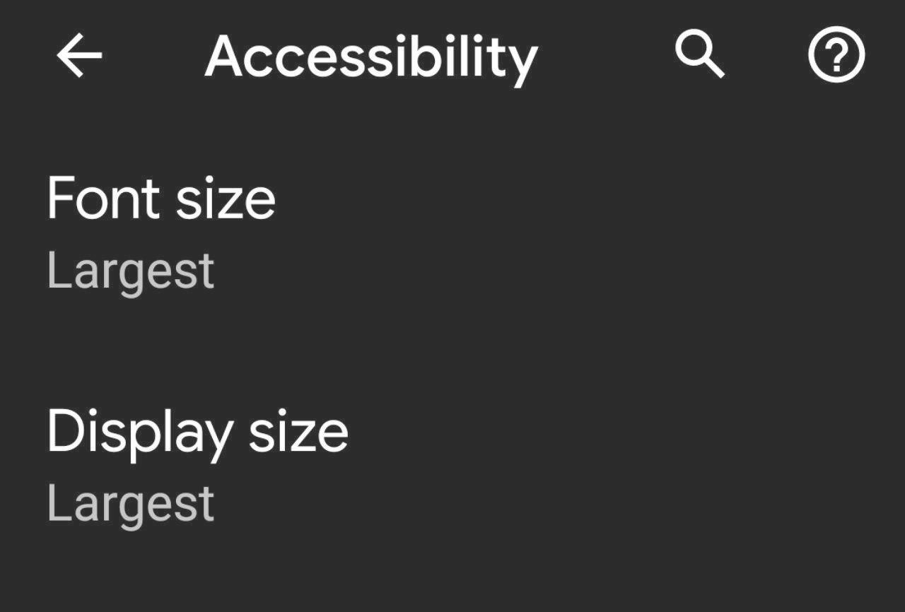 Android: Accessibility — font size and display size · Issue #1245 · lichess-org/lichobile · GitHub