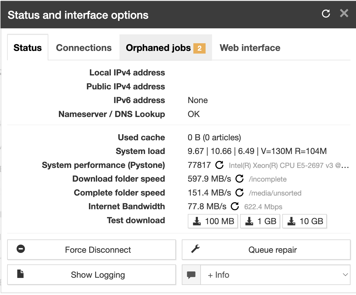 SABnzbd 4.0.0 - Performance Feedback · sabnzbd sabnzbd · Discussion #2474 · GitHub