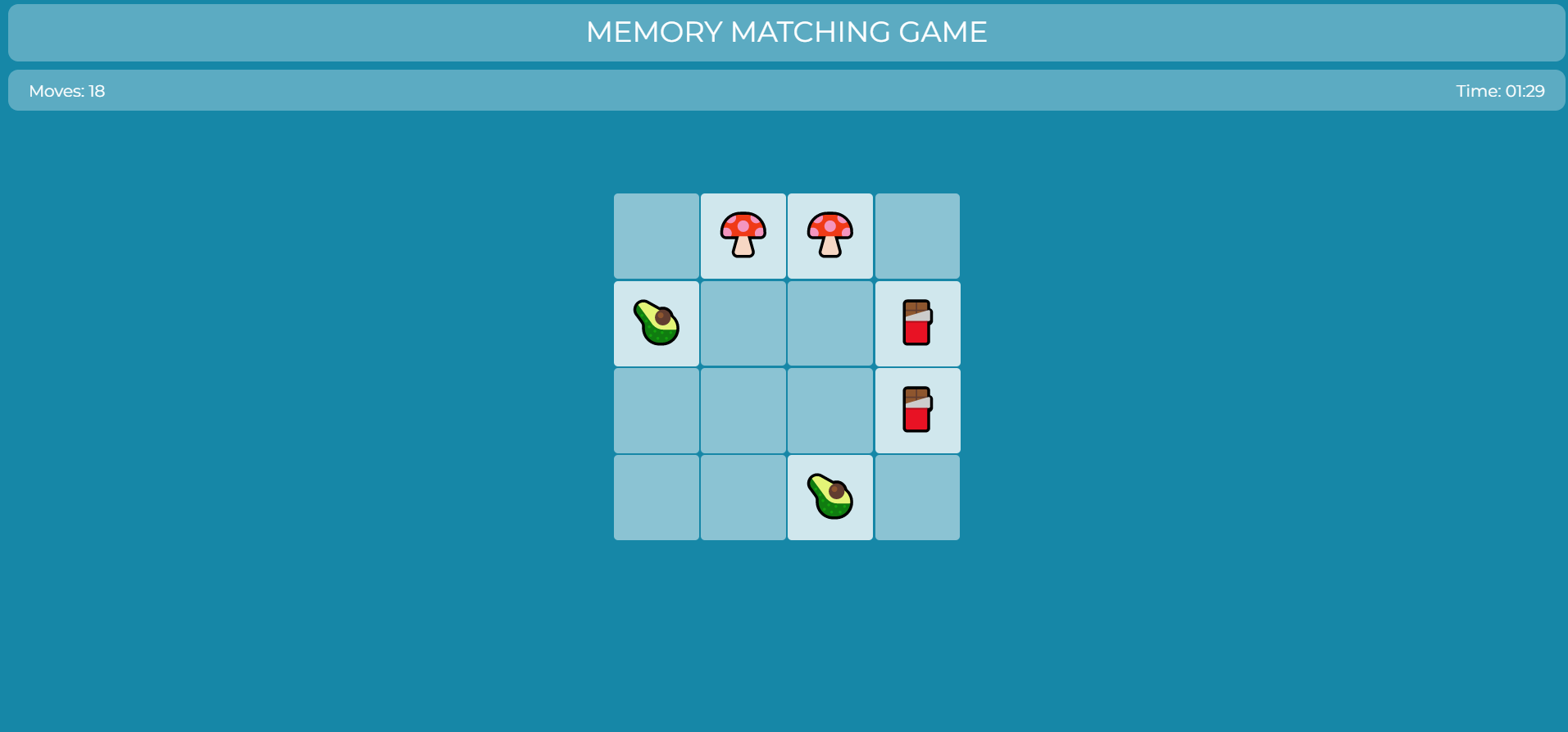GitHub - Kumar-Sonal-00/Memory-Game: Memory Matching Game is a simple ...