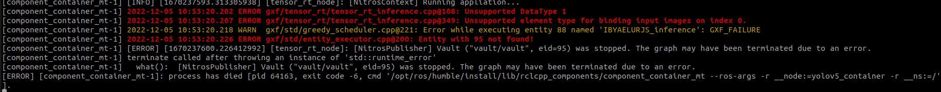 Error while running · Issue #3 · NVIDIA-AI-IOT/YOLOv5-with-Isaac-ROS · GitHub