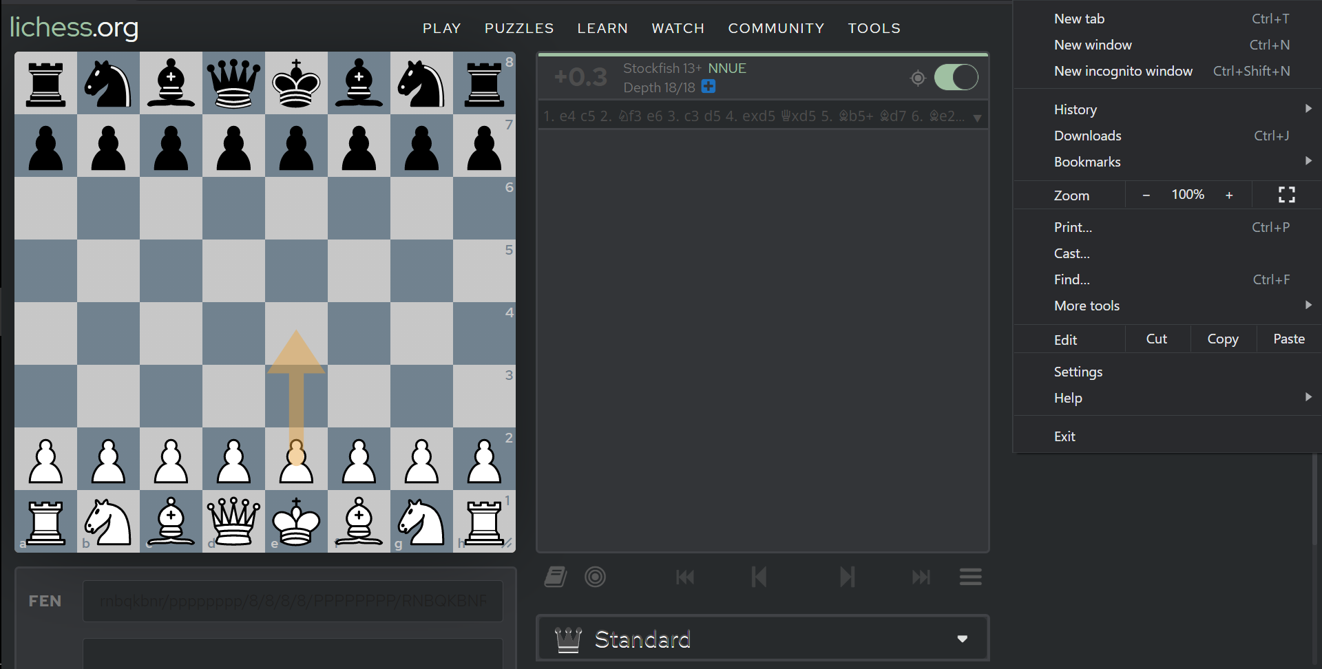 Different boards shifted to the left · Issue #50 · prettierlichess/prettierlichess · GitHub