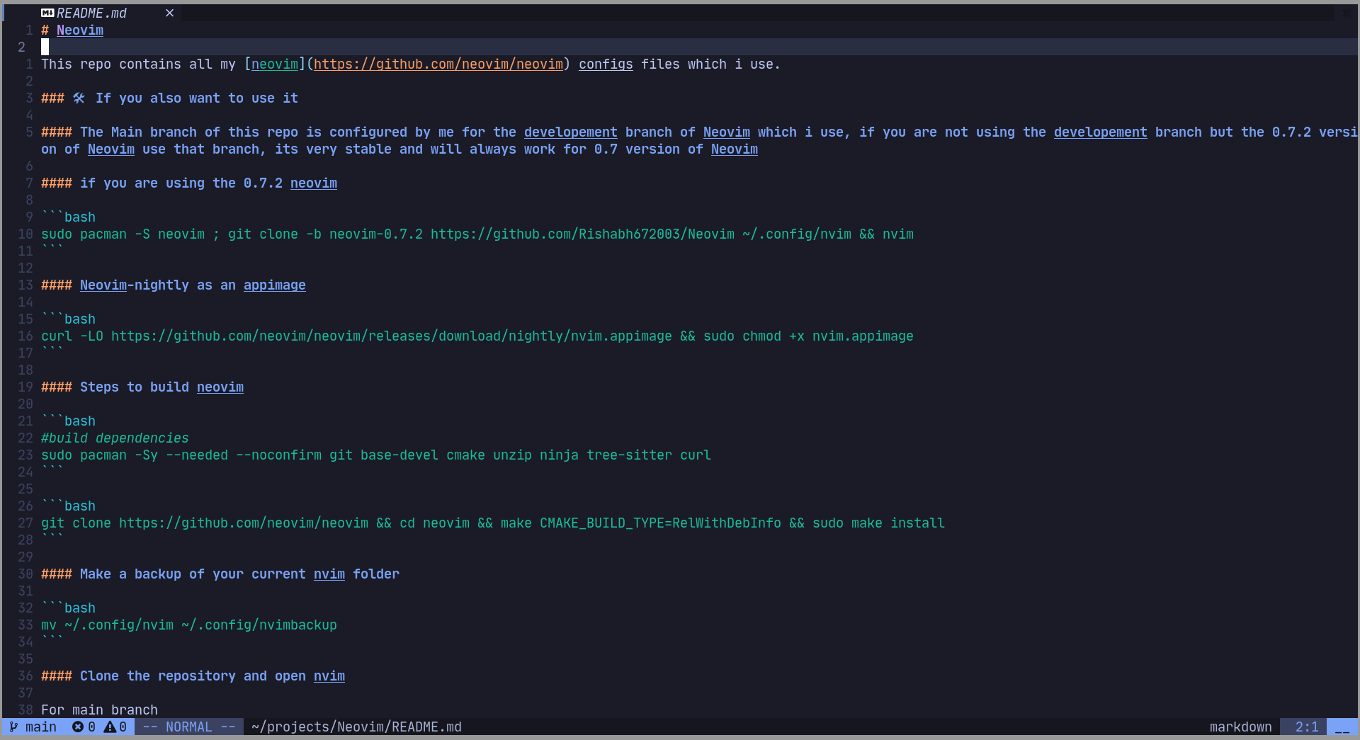 colorscheme isnt correctly applied in markdown when vim.opt_local.spell = true · Issue #280 ...
