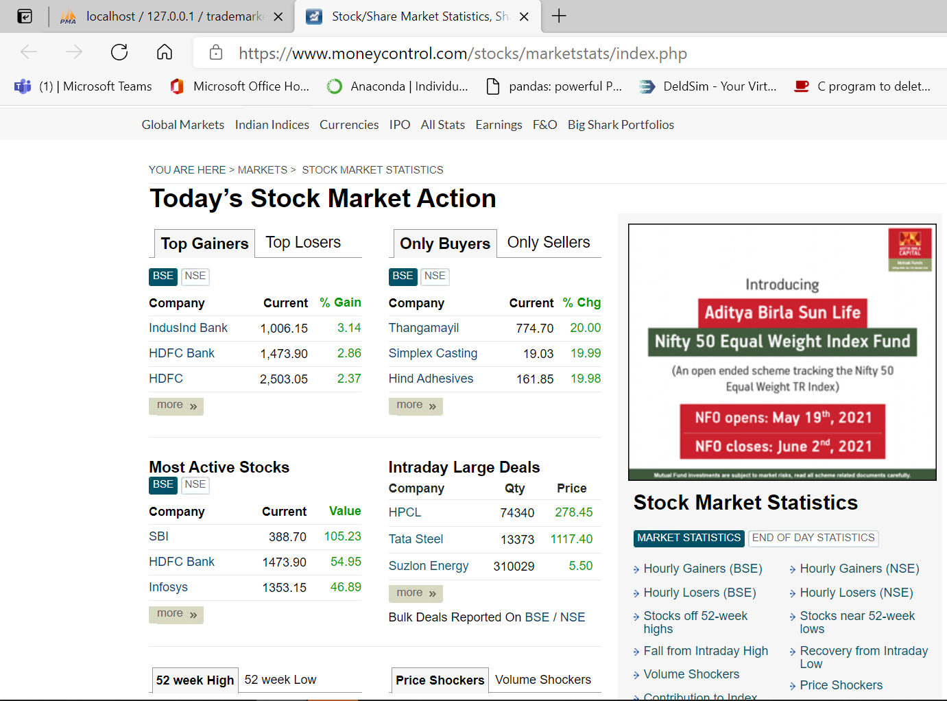 GitHub - kpatwa153/Trade_A_Tron: Personal Share market management Software