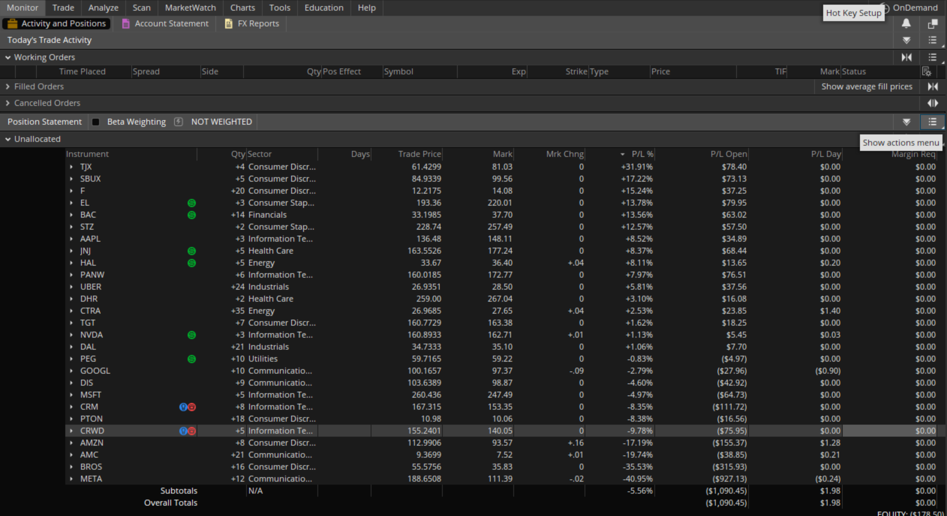 GitHub - emigolaso/PortfolioDashboard: Creating a portfolio dashboard in dash from a Thinkorswim ...