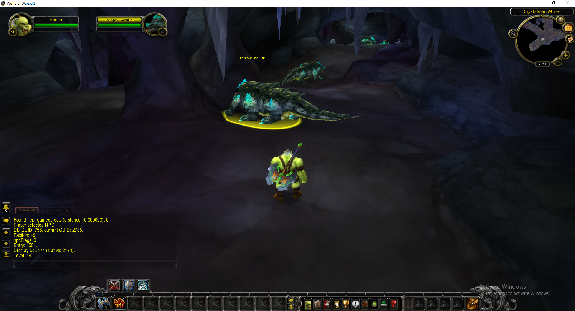 Missing Movement Several Ironjaw Basilisks Stranglethorn Vale · Issue 6899 · Azerothcore 
