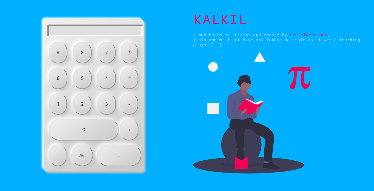 GitHub - Schleidens/kalkil: Kalkil is a web calculator App using ReactJs