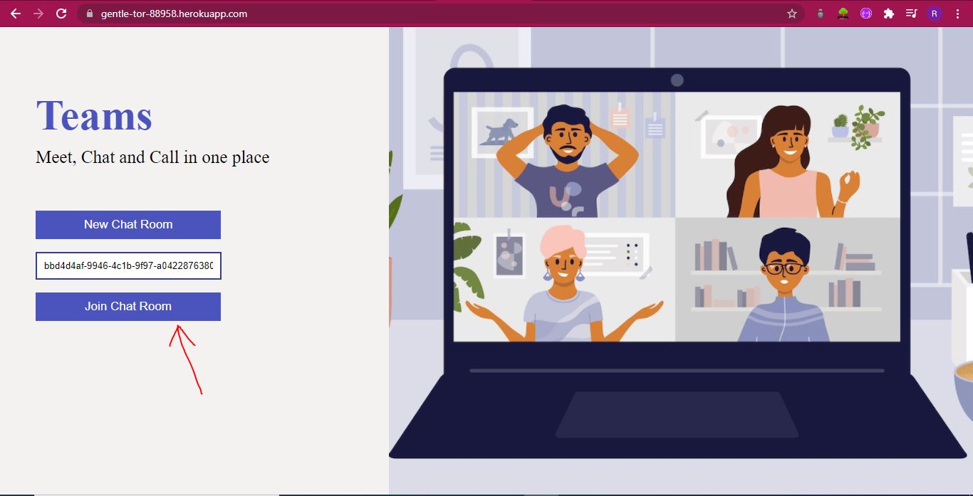 GitHub - Bhaavya18/Microsoft-Teams-Clone