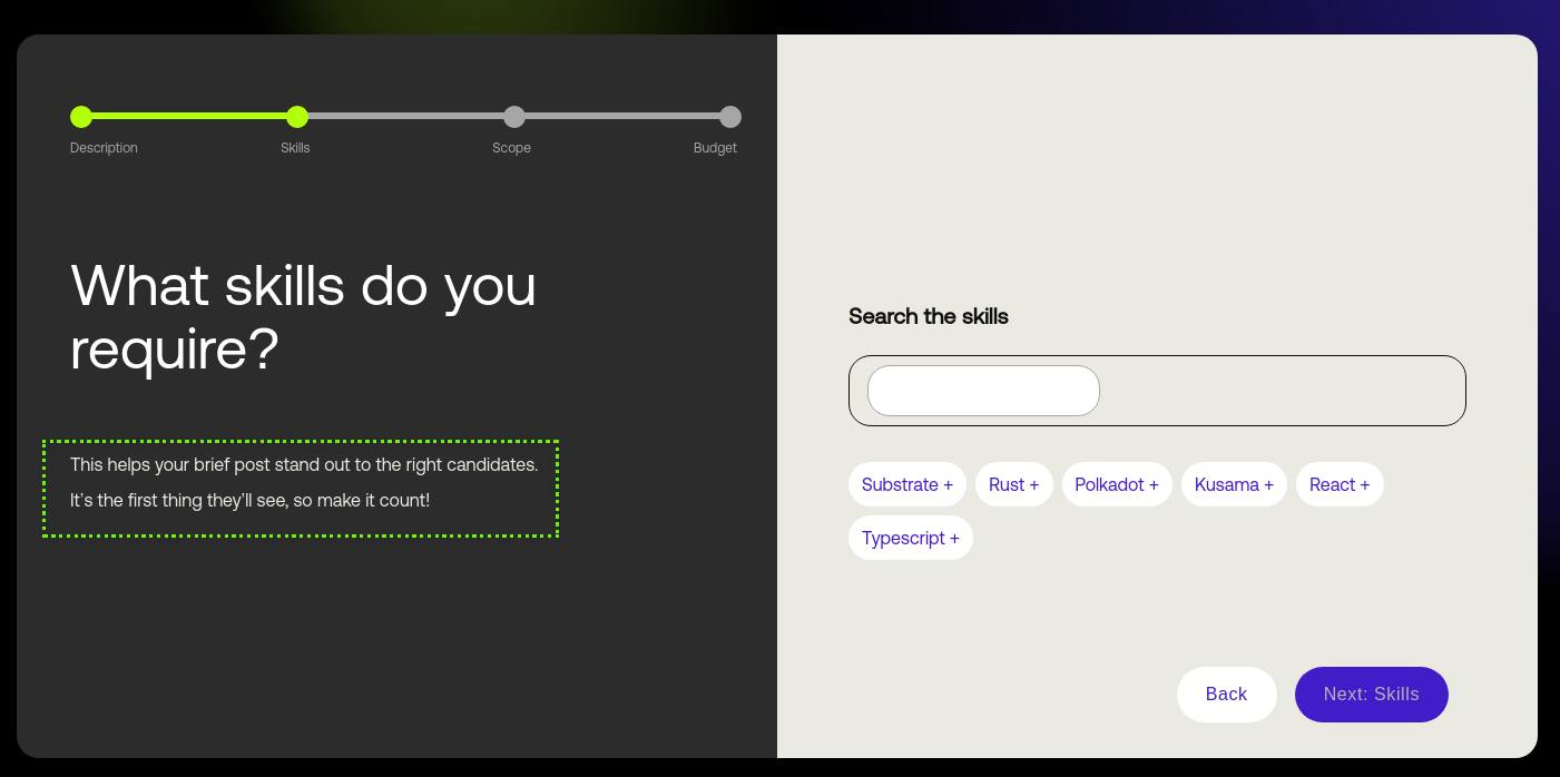 Submit a new brief · Issue #123 · ImbueNetwork/imbue-frontend · GitHub
