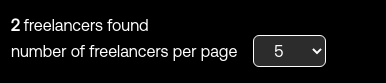 Number of briefs/freelancers found · Issue #122 · ImbueNetwork/imbue-frontend · GitHub