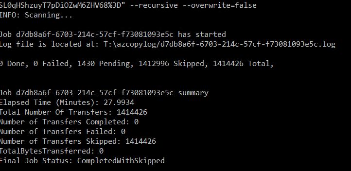 transferring of data stopped how can i continue and not to overwrite ...